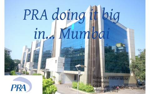 Welcome to Mumbai by PRA International on Prezi