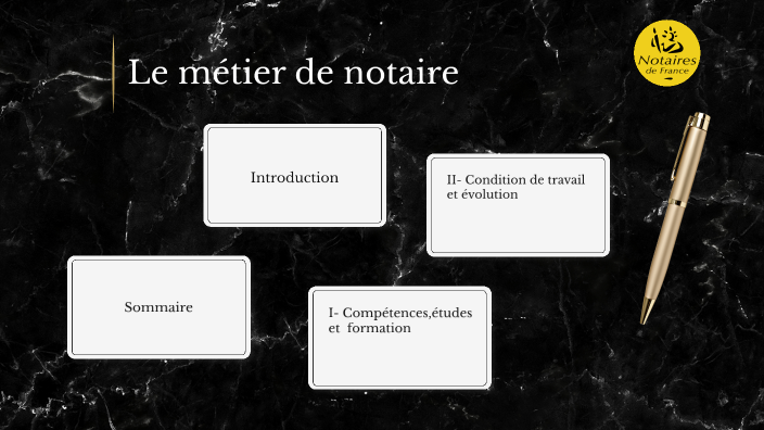 Présentation du métier de notaire by Aimy Raul on Prezi