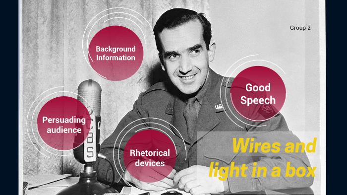 Edward R. Murrow's Speech by H Harry on Prezi