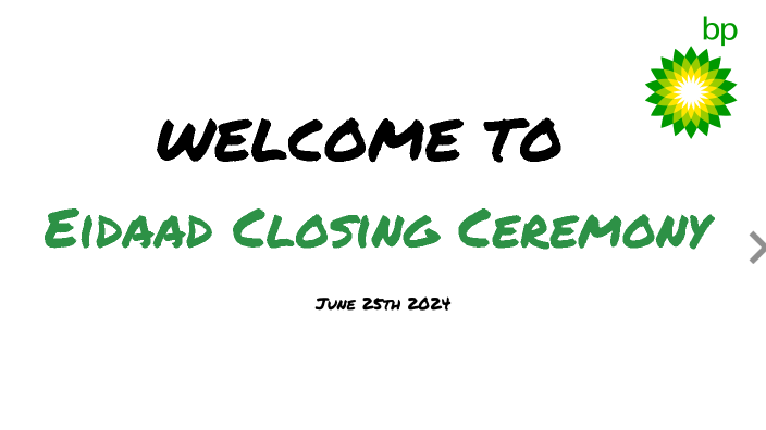 Eidaad Closing Ceremony by انوار الصوافي on Prezi