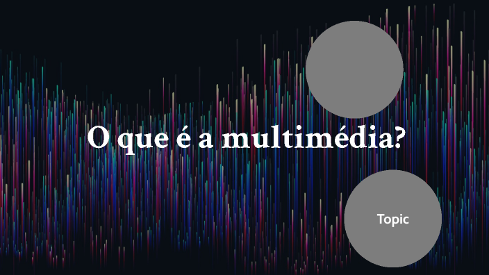 O que é a multimédia? by Margarida Carvalho on Prezi