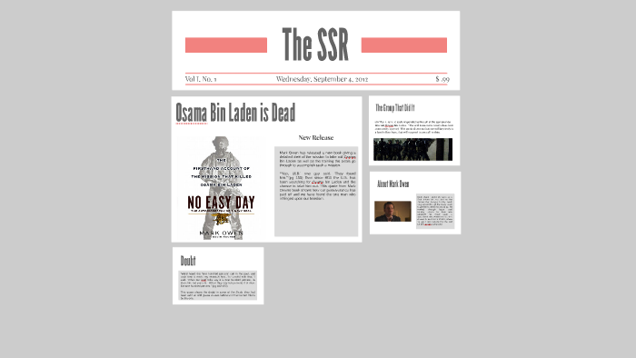 No Good Day SSR Presentation by Ben Mars on Prezi