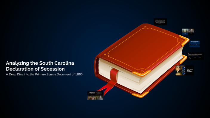 Analyzing the South Carolina Declaration of Secession by Kyle Lanese on ...