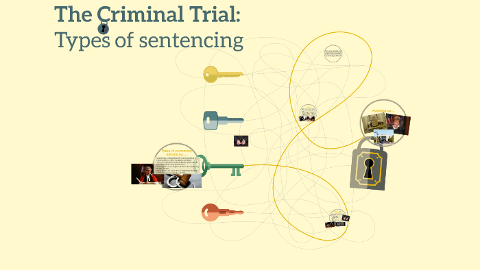The criminal trial: Types of sentencing by Edwina Kelly on Prezi