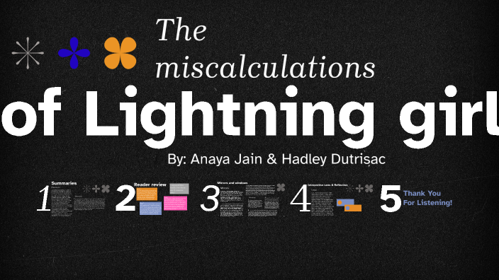 The miscalculations of Lightning girl by Anaya Jain on Prezi