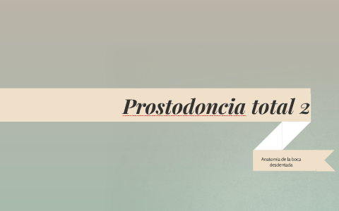 Anatomía de la boca edentula by Paola Villalobos on Prezi