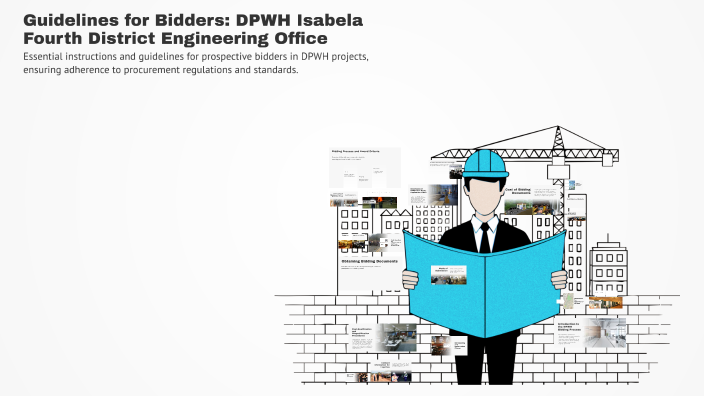 Guidelines for Bidders: DPWH Isabela Fourth District Engineering Office ...