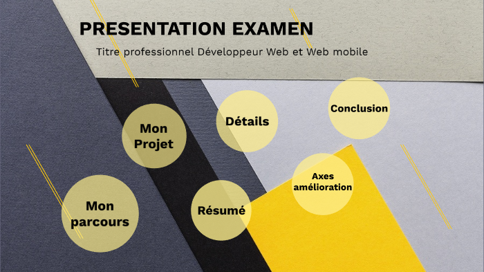 Présentation examen DWWM by Mickael Baguet on Prezi