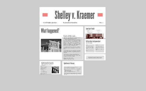 Shelley v. Kraemer by Jocelyne Koudou on Prezi