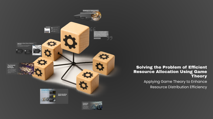 Solving the Problem of Efficient Resource Allocation Using Game Theory ...