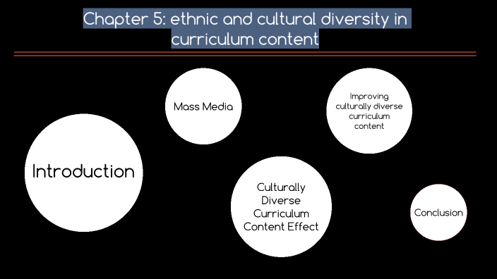Chapter 5: ethnic and cultural diversity in curriculum content by Paula ...