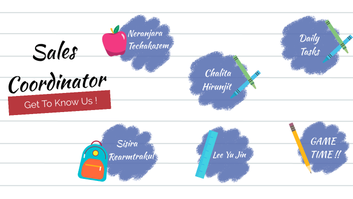Sales Coordinator - Get to know us by Neranjara Techakasem on Prezi