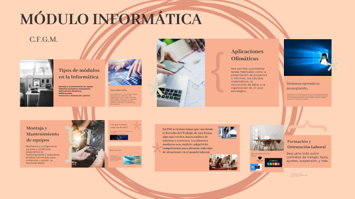 Tipos de módulos en Informática by Patricia Pajarón García on Prezi