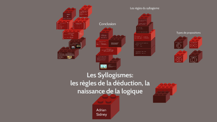 Les Syllogismes: les regles de la deduction, la naissance de by Adrian ...