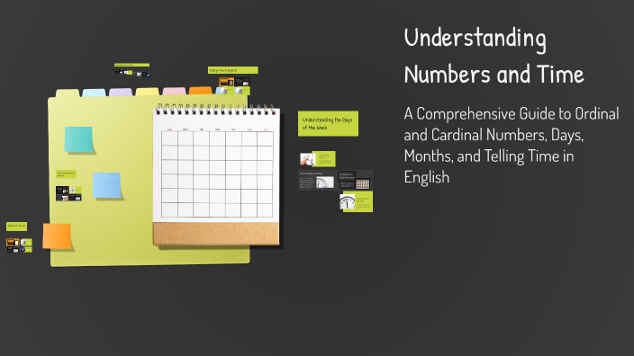 Check list : ordinal and cardinal numbers, vocabulary of the days of ...