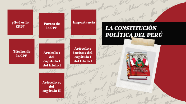 LA CONSTITUCIÓN POLÍTICA DEL PERÚ by Cristina Beatriz Neyra Gallegos on ...