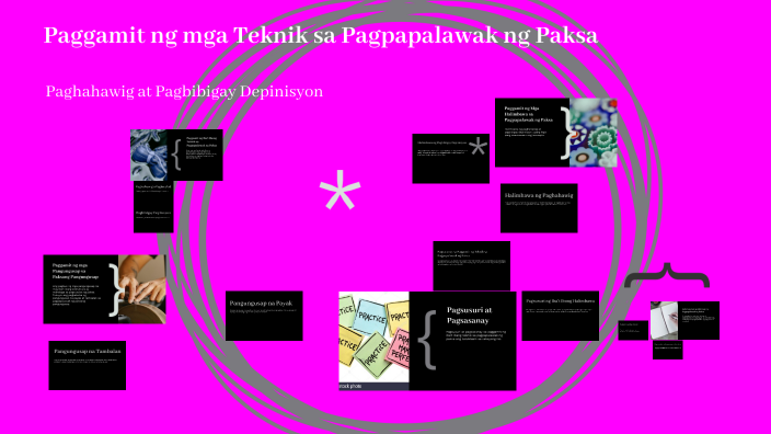Paggamit ng mga Teknik sa Pagpapalawak ng Paksa by Mary Ellen Yucada on ...