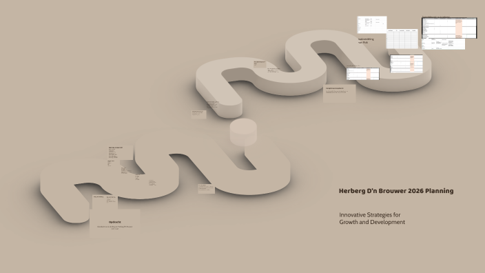 Herberg D'n Brouwer 2026 Planning by judith de groot on Prezi