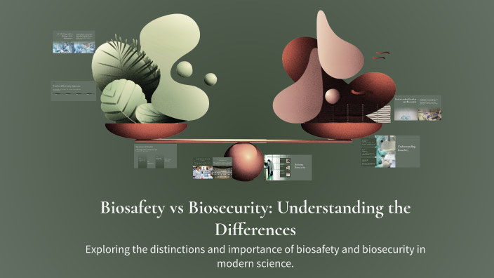 Biosafety vs Biosecurity: Understanding the Differences by anamta abid ...