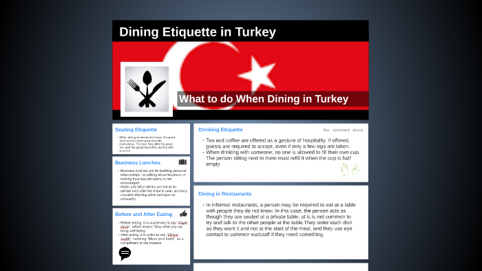 Dining Etiquette in Turkey by Jamie Robinson on Prezi