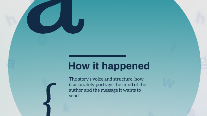 Narrative voice and structure by Greg Greg on Prezi