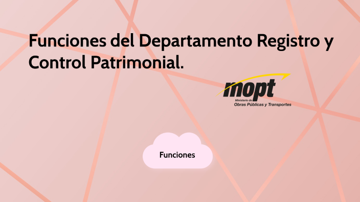 Departamento Registro y Control Patrimonial by yenory saenz on Prezi