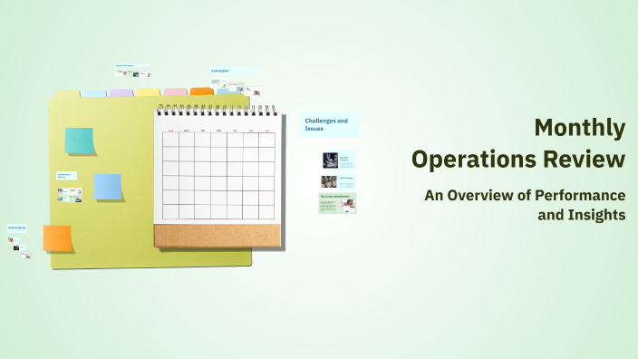 Monthly Operations Review by ERIC PUMMER on Prezi