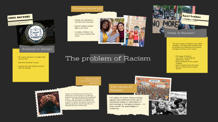 why Racism is a problem by James Cross on Prezi