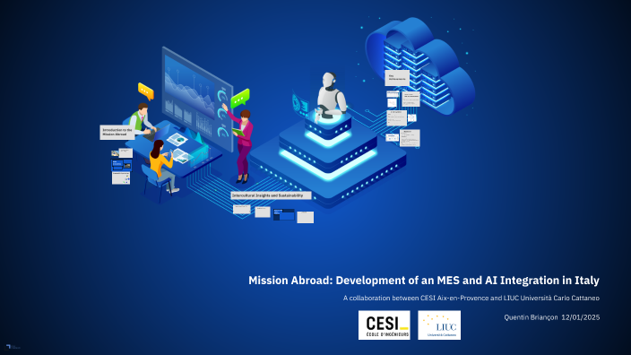 Mission Abroad: Development of an MES and AI Integration in Italy by ...