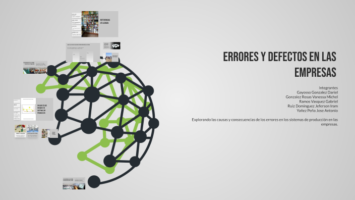 Errores y Defectos en las Empresas by DARIEL GAYOSSO GONZALEZ on Prezi