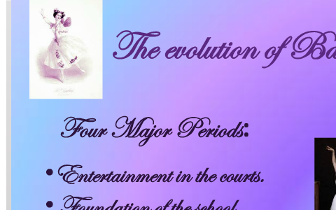The evolution of Ballet by claudia lezcano on Prezi