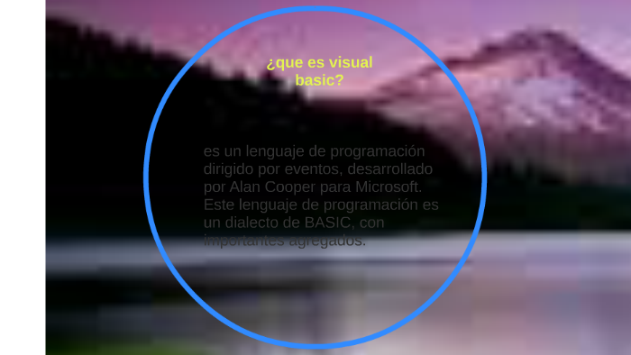 ¿que es visual basic? by stephanie carrion on Prezi