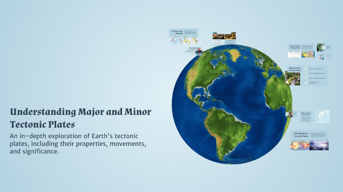 Understanding Major and Minor Tectonic Plates by Adrianna Celestine on ...