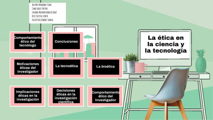 La ética en la ciencia y la tecnología by ARTSA CVGA on Prezi