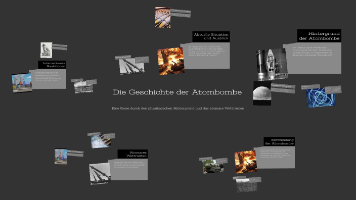 Die geschichte der Atombombe und der physikalische Hintergrund ...