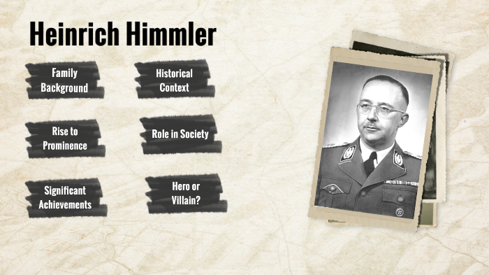 Heinrich Himmler by Naomi Kevarkis on Prezi