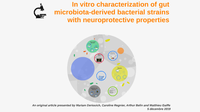 In vitro characterization of gut microbiota-derived bacteria by marie ...