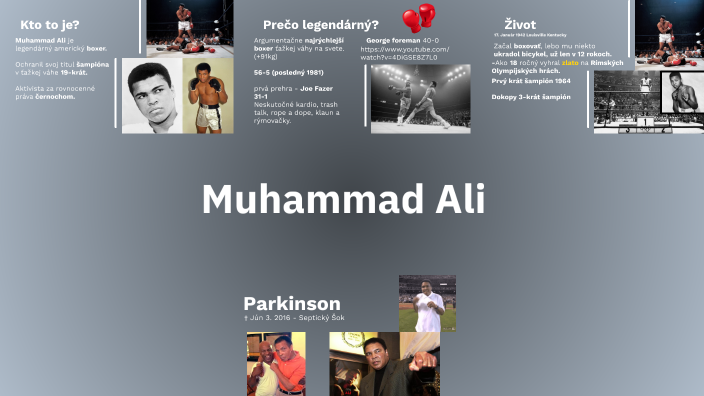 The Legacy of Muhammad Ali by Samuel Skaličan on Prezi