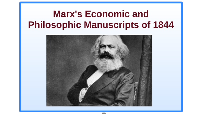 Marx's Economic and Philosophic Manuscripts of 1844 by Nicholas Gardner ...