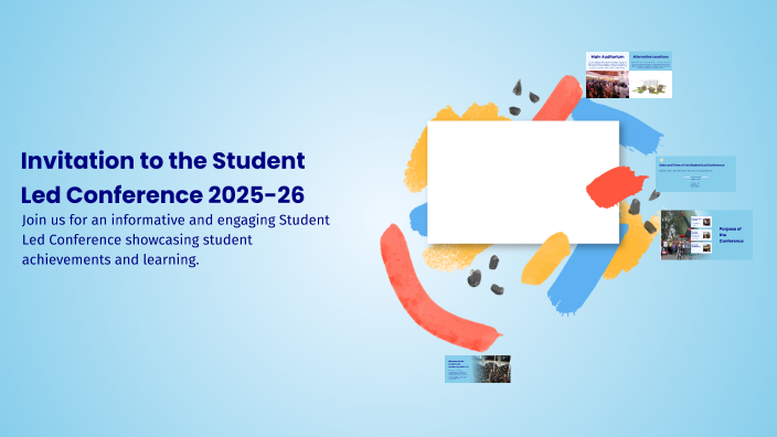 Invitation to the Student Led Conference 2025-26 by Aviraj Soni on Prezi