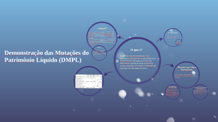 Demonstração das Mutações do Patrimônio Líquido (DMPL) by Rafaella ...