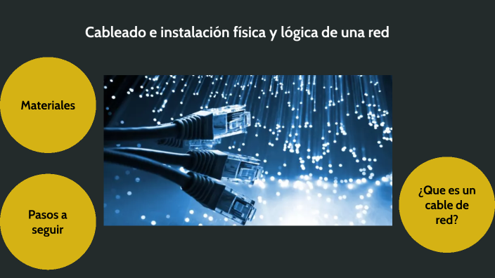 cableado e instalacion fisica y logica de una red by Misael Rodriguez ...