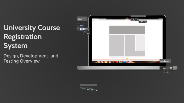 University Course Registration System by İlk 100 on Prezi