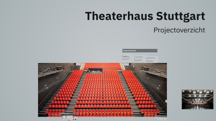 Theaterhaus Stuttgart by Jezet Seating on Prezi