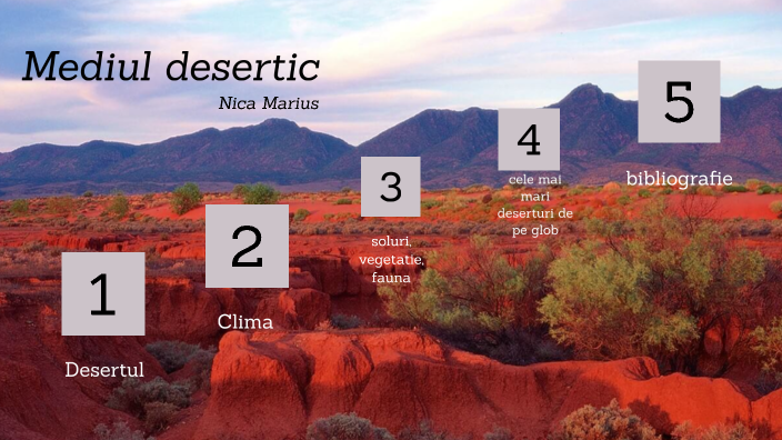 Mediul Desertic by Marius Nita on Prezi