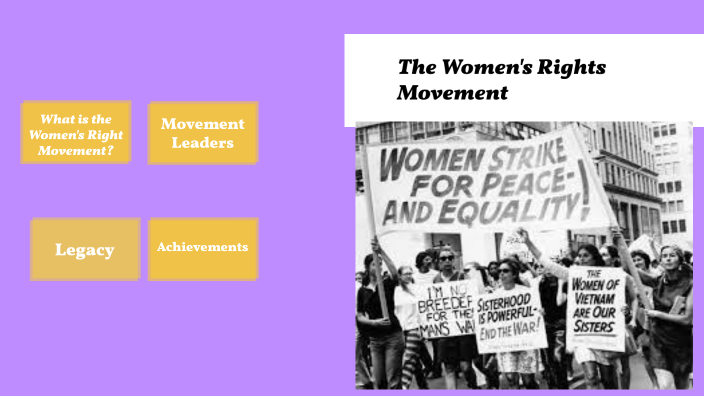 Women’s Rights Movement by Chadisha Cummings on Prezi