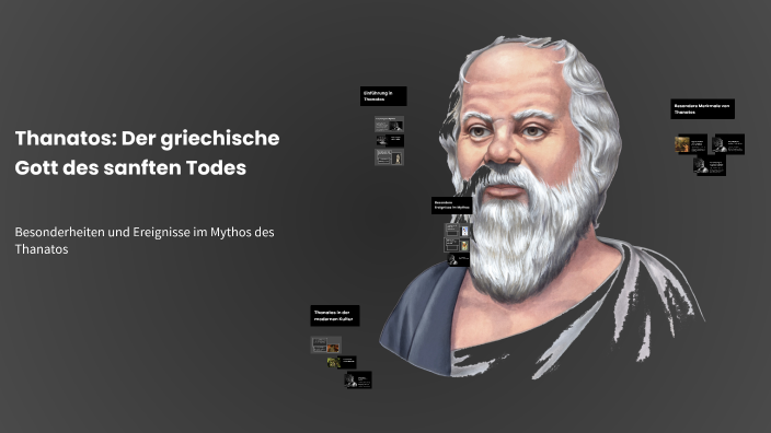 Thanatos: Der griechische Gott des sanften Todes by Sebastian Bloder on ...