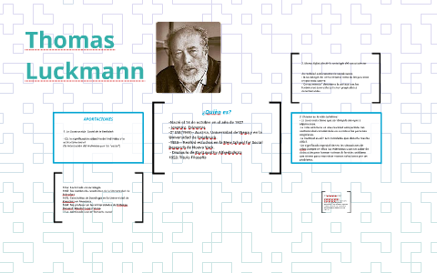 Thomas Luckmann by gimena morales on Prezi