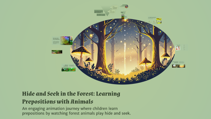 Hide and Seek in the Forest: Learning Prepositions with Animals by ...