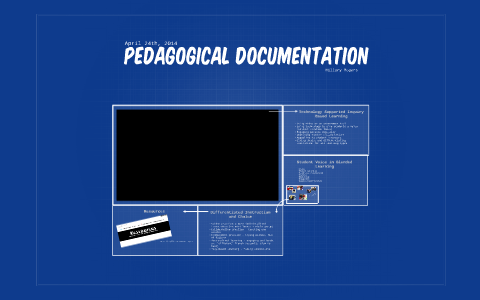 Pedalogical documentation by Hillary R on Prezi